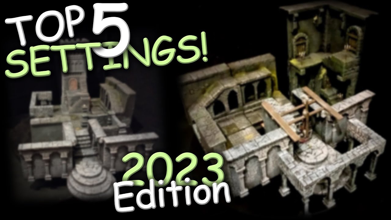 Get INSPIRED - My TOP 5 DUNGEON SETTINGS! - YouTube