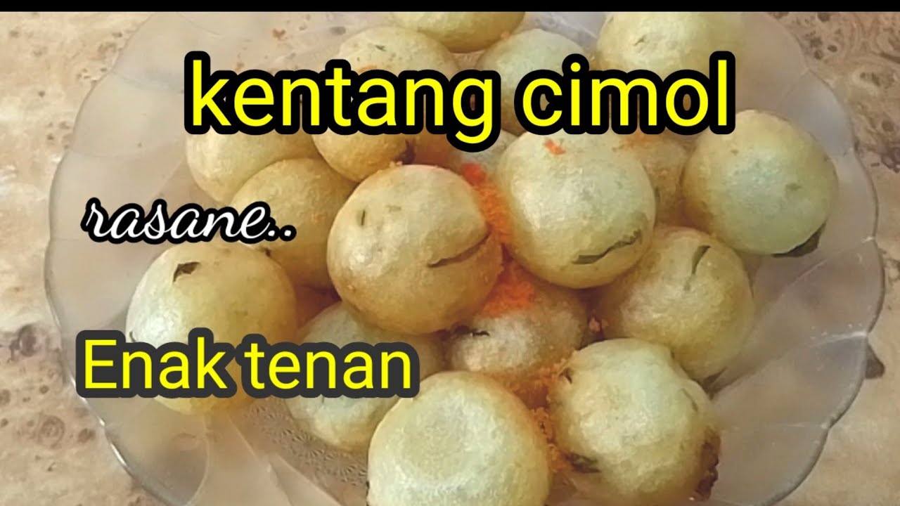 kentang dibikin cimol rasane enak tenan @makanan99 - YouTube