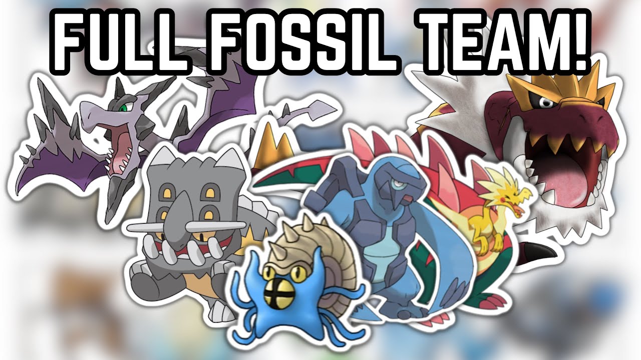 FULL FOSSIL TEAM IS ACTUALLY PRETTY COOL! | Pokemon Showdown - YouTube