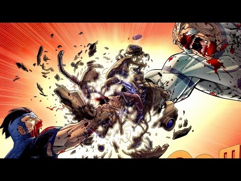 Invincible vs Conquest full fight | animated by antikxge - YouTube