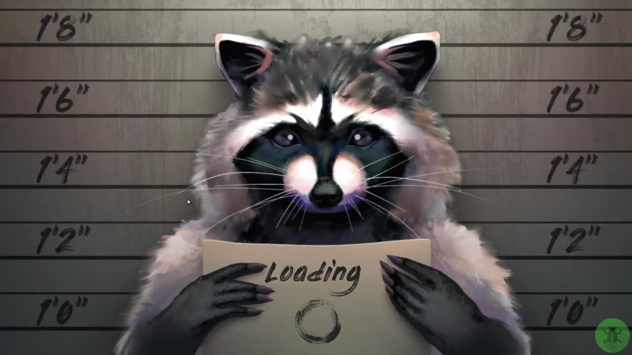 Fun Raccoon game: Wanted Raccoon walkthrough Part 1 - YouTube