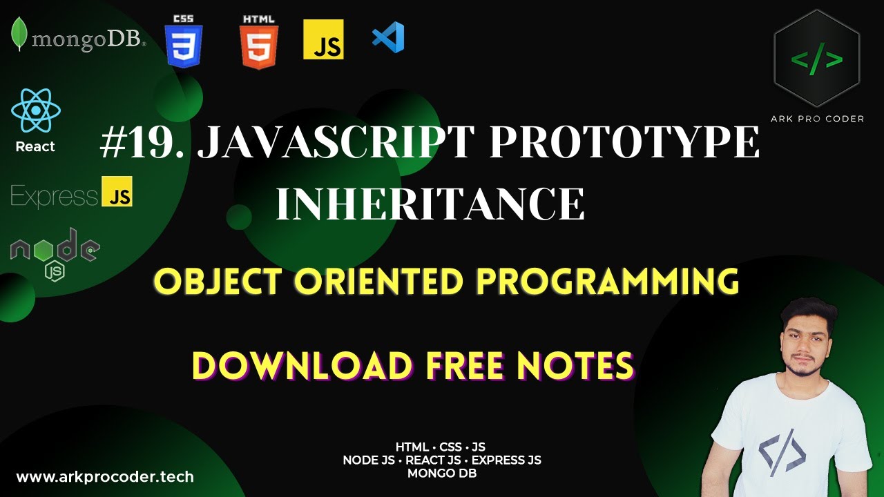 #19. JAVASCRIPT OBJECT PROTOTYPES INHERITANCE (OOPS) - YouTube #19. JAVASCRIPT OBJECT PROTOTYPES INHERITANCE (OOPS) - YouTube