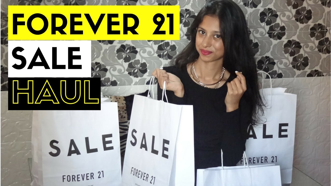 Forever 21 Flat 60% Off Sale Haul - YouTube