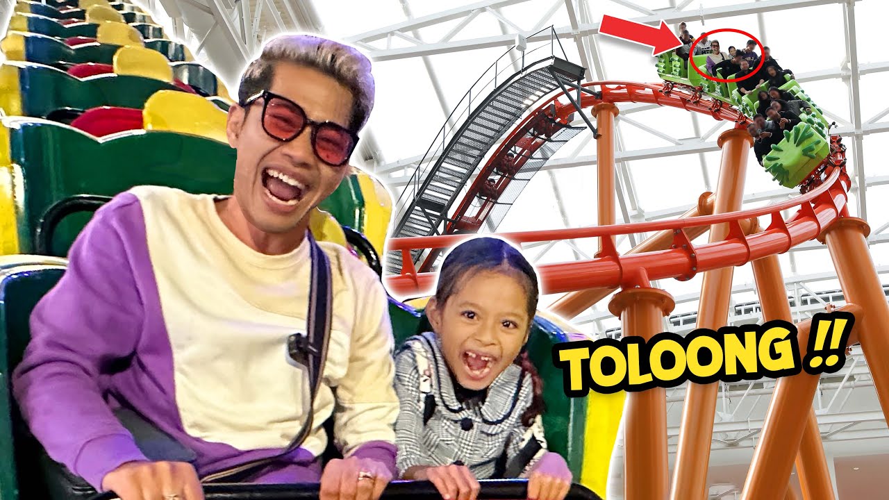 HAMPIR JANTUNGAN!! NAIK ROOLER COASTER TERCEPAT DI DUNIA TIMEZONE ...