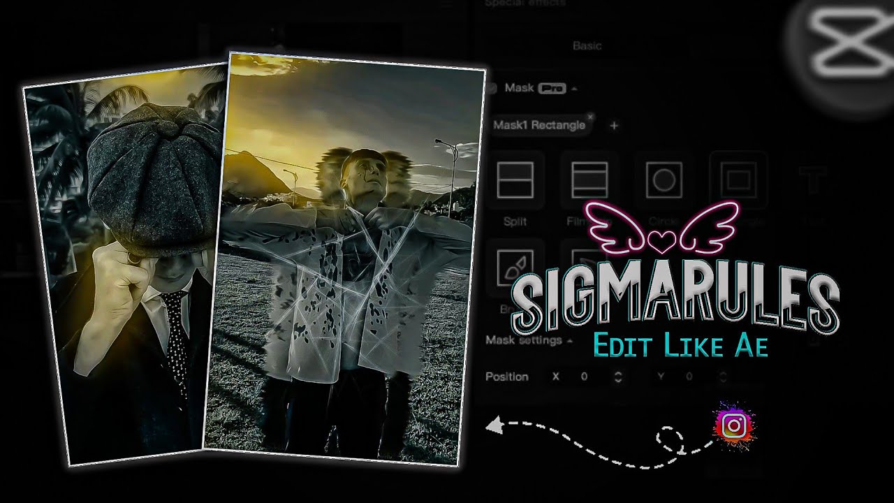 Sigma Reels Editing in Capcut | Ae Like Edit Tutorial - YouTube
