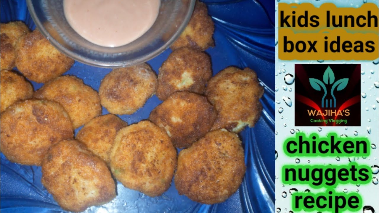 chicken nuggets recipe | kids lunch box ideas | tea time snacks ...