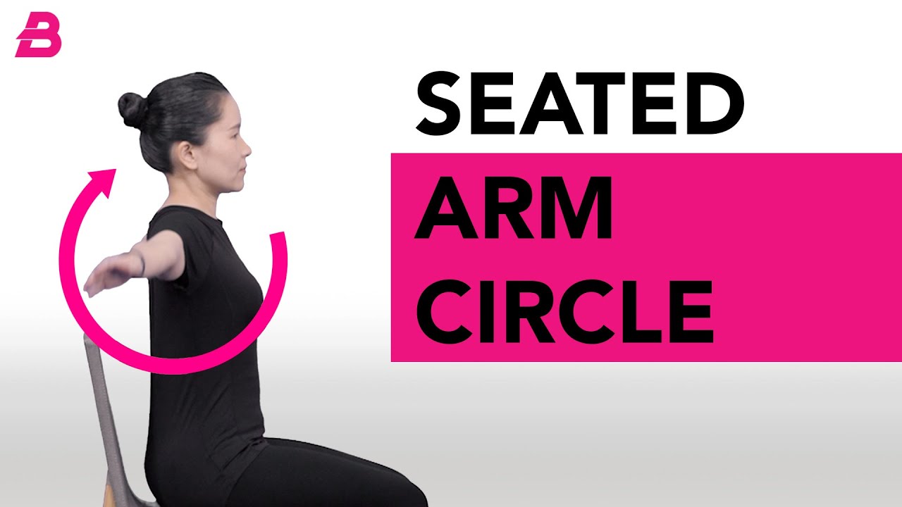SEATED ARM CIRCLES | Exercise Guide | Safe Exercise for Osteoporosis ...