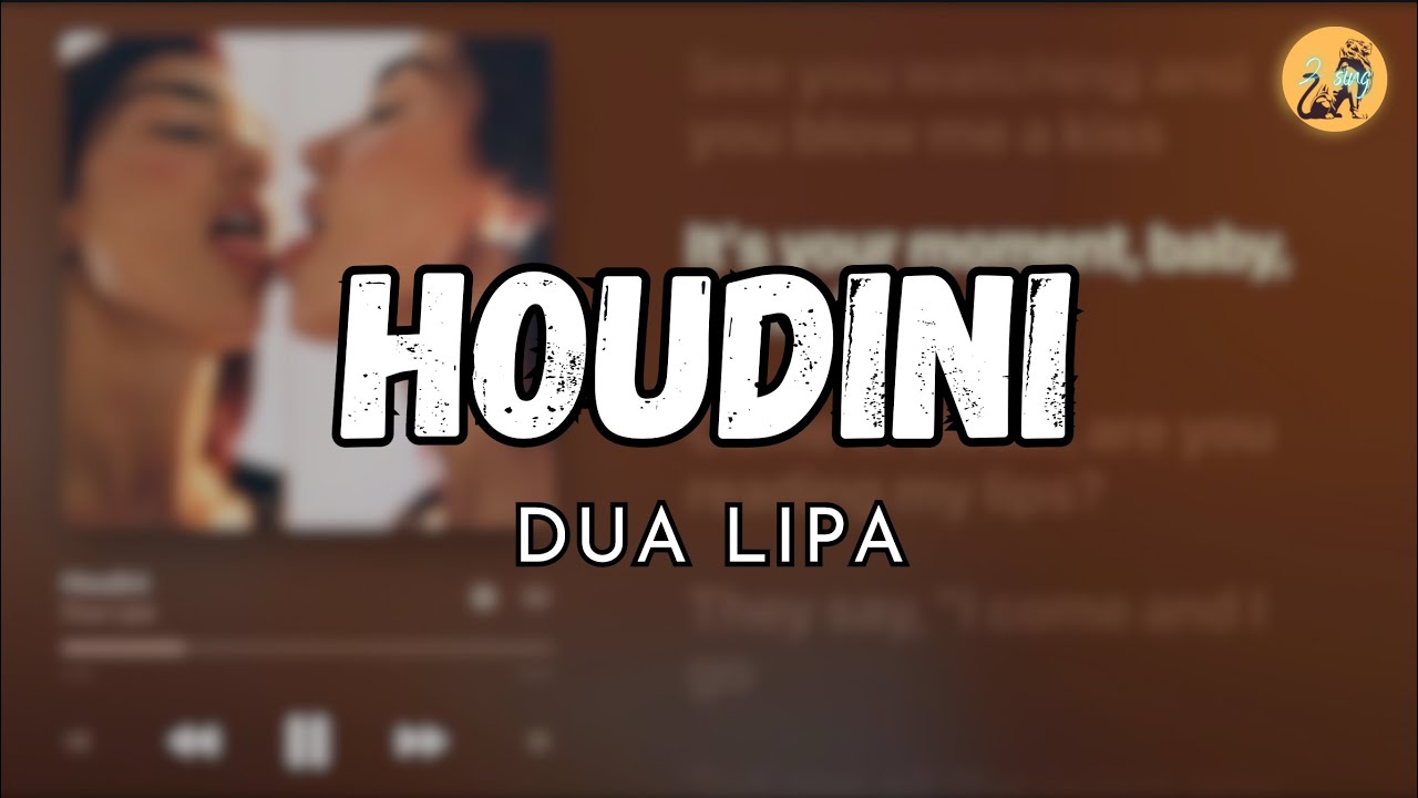 HOUDINI - DUA LIPA (LYRICS) - YouTube