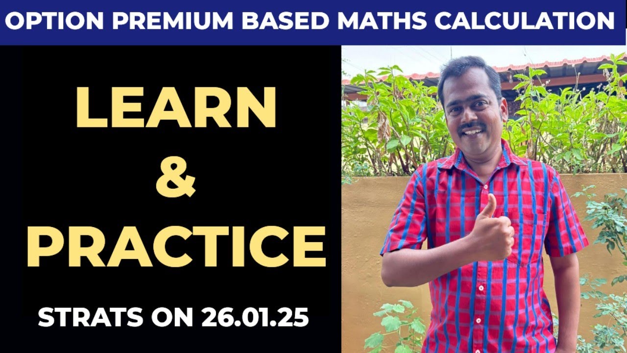 LEARN & PRACTICE || OPTION PREMIUM BASED MATHS CALCULATION #trading # ...