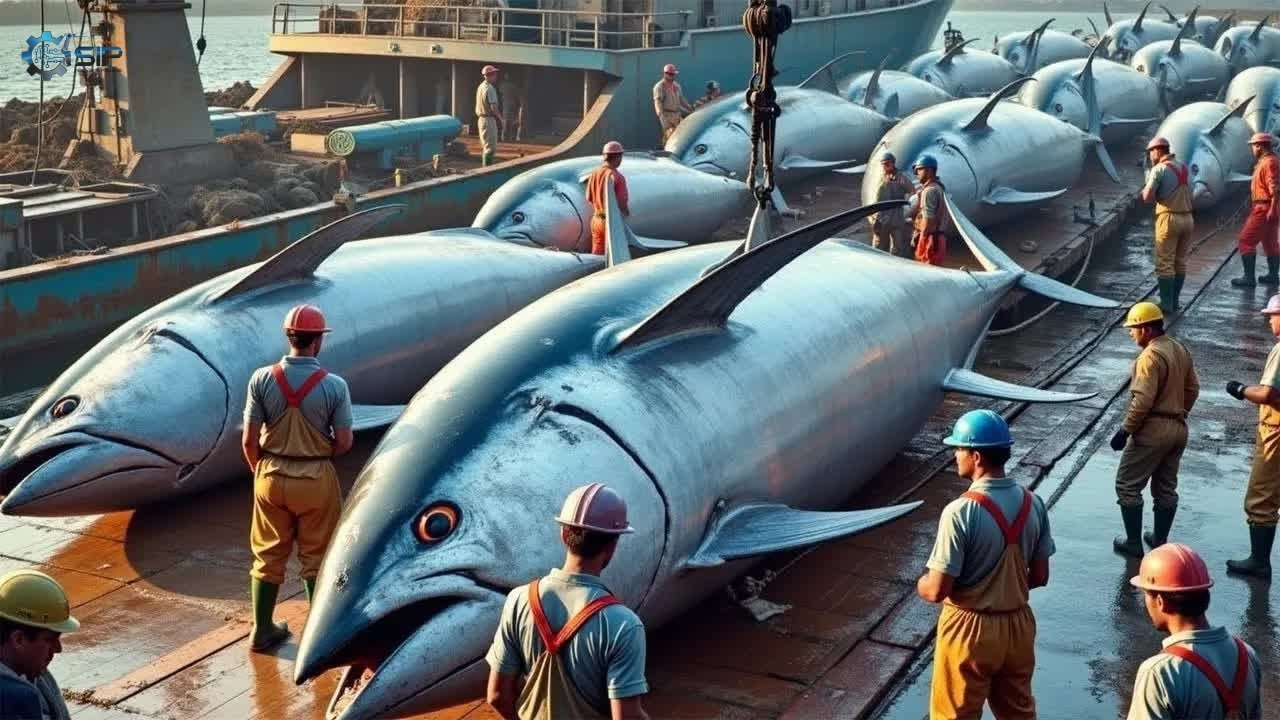 Catch a 300kg Tuna Using Only a Line: The Ultimate Ocean Fishing ...