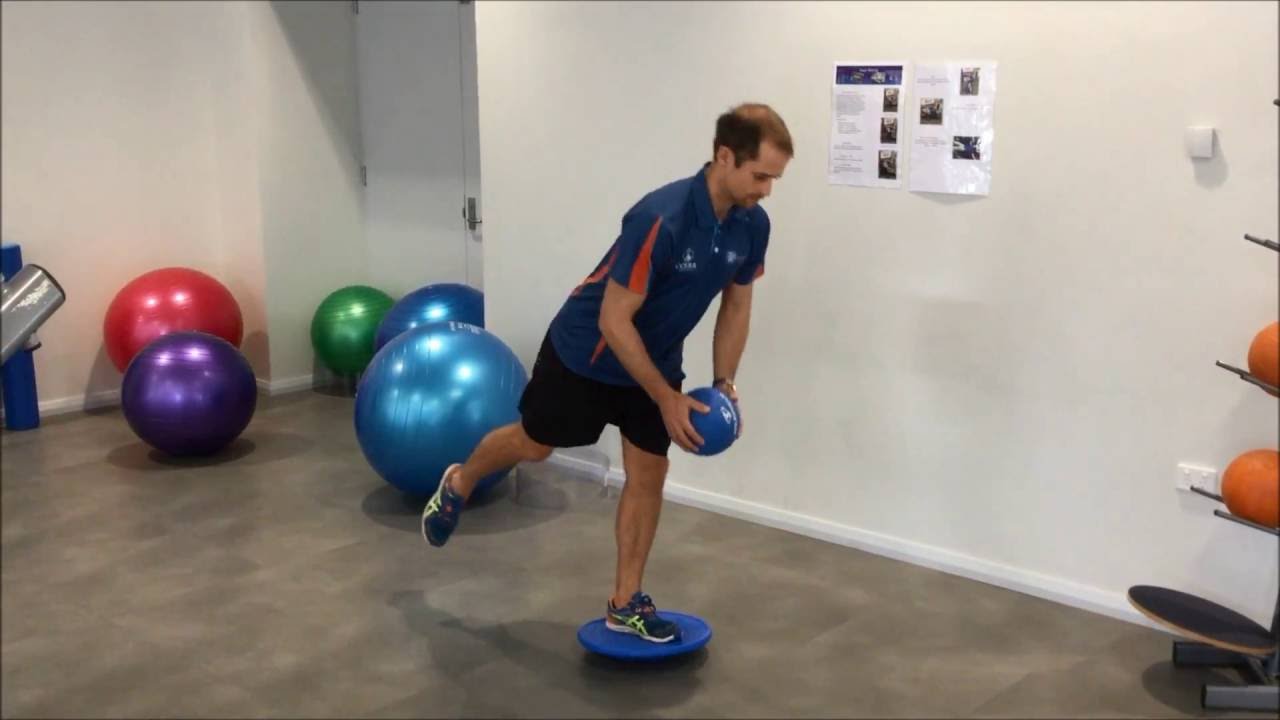 Strengthen hamstrings with Romanian Deadlifts - YouTube