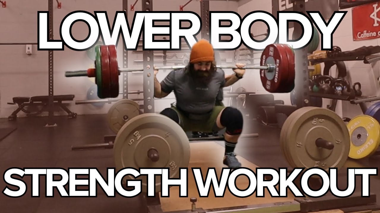 Full Lower Body Strength Workout - YouTube