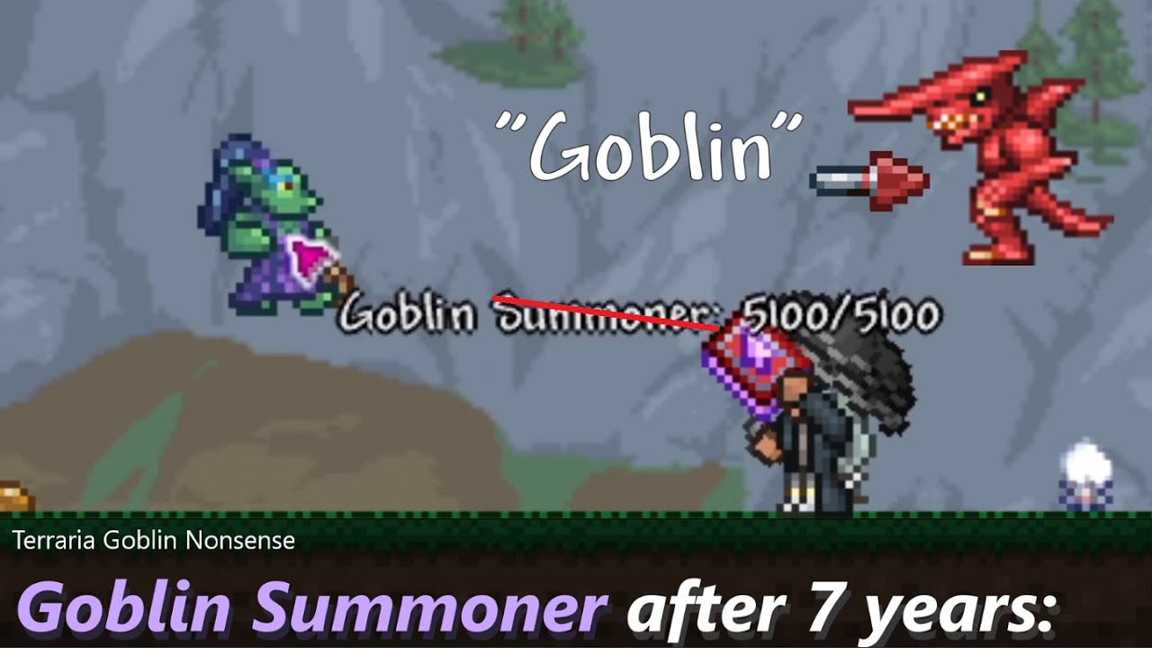 Goblin Summoner in Terraria ─ wasn't a real name, Goblin Warlock is the ...