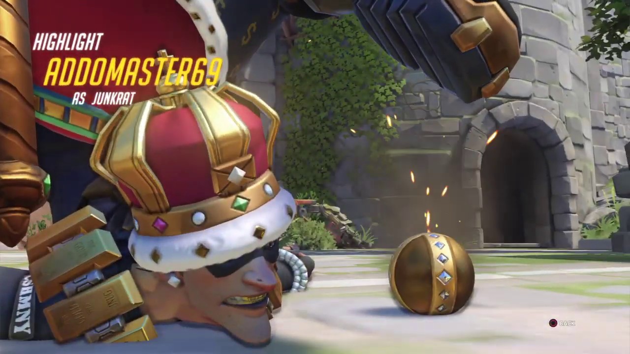 Kill with ultimate Junkrat | Overwatch - YouTube