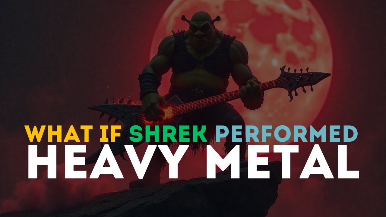 I Asked AI to Make Shrek Heavy Metal Music Video - Result is Stunning ...