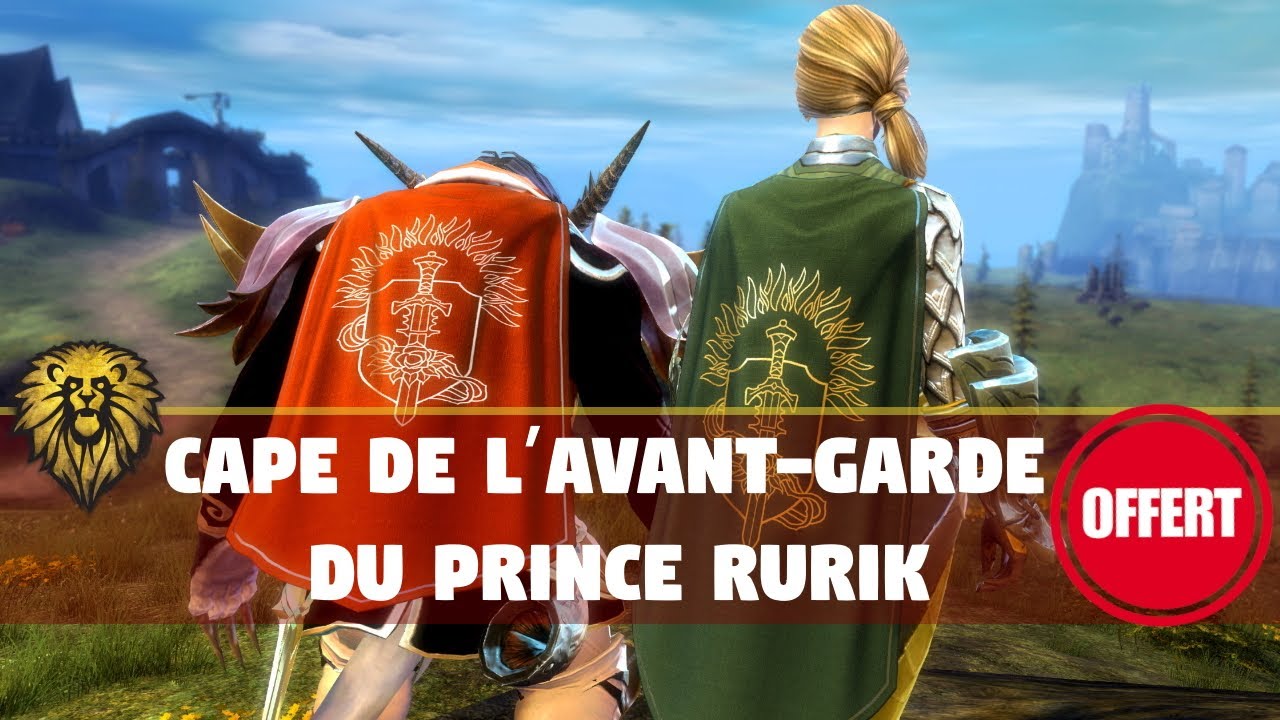 Guild Wars 2 : Les offres des 15 ans de GW - Cape de l’avant-garde du ...