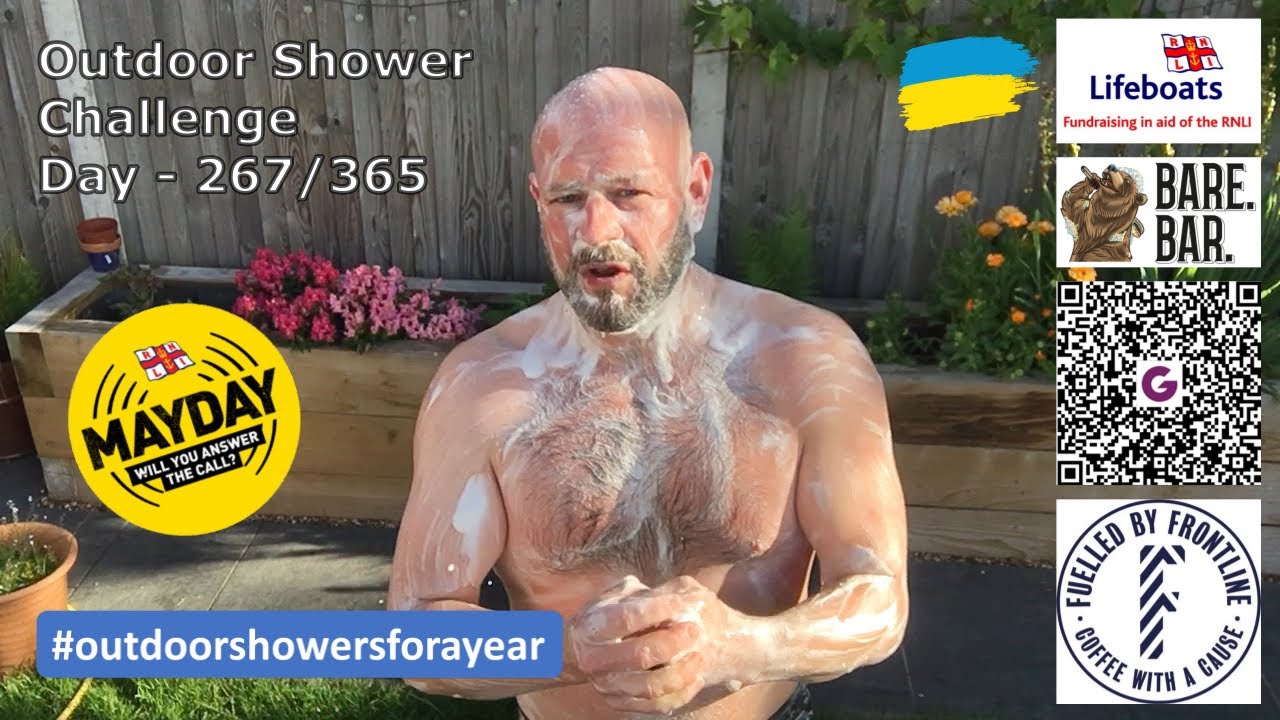 Outdoor Shower Challenge - Day 267/365 - Brutality Rating - 3/10 - YouTube