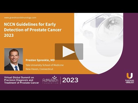 NCCN Guidelines for Early Detection of Prostate Cancer 2023 - YouTube