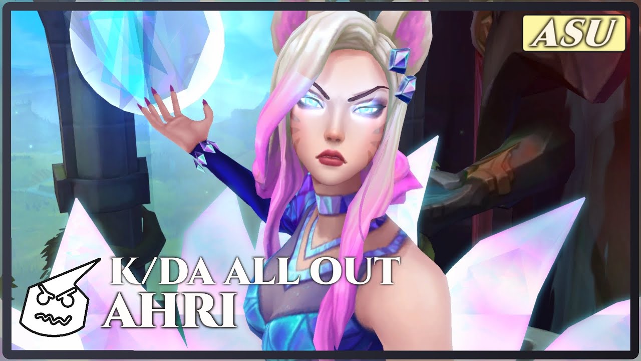 K Da All Out Ahri Asu Face Rework 2023 Youtube