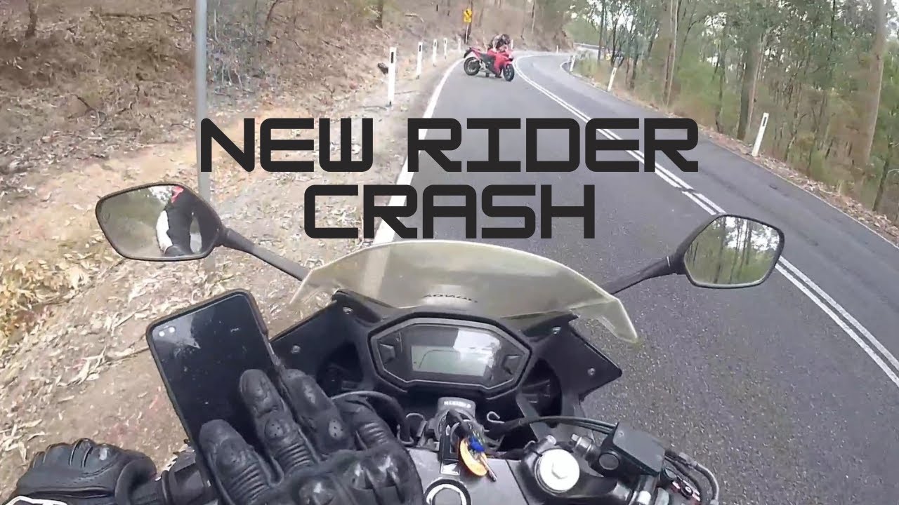 New Motorcycle Rider Crash!!! - YouTube