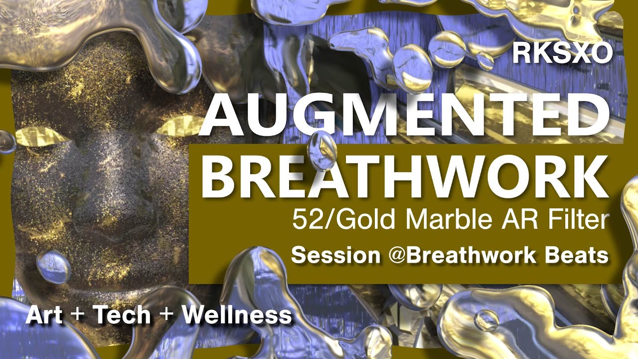 52 Gold Marble | Augmented Reality, Breathwork, Meditation, AR Filters ...