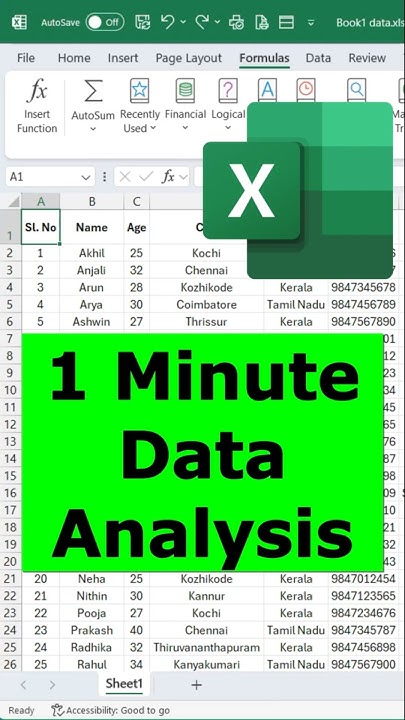 Create Magic Tables in Excel with Just Ctrl + T എക്സൽ ടേബിൾ ഷോർട്ട്കട്ട് #exceltips #shorts # ...