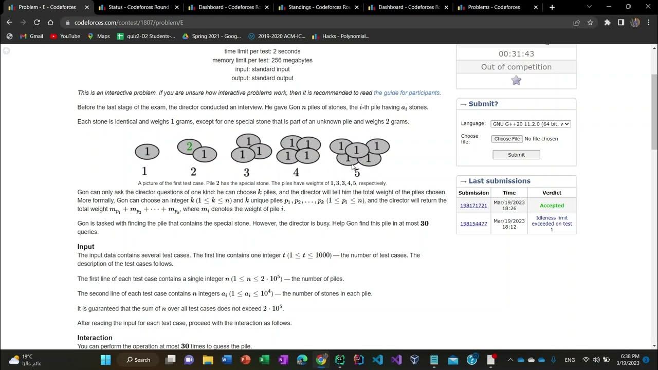 Codeforces Round 859 (Div. 4) solutions A to G2 | شرح لحلول كل المسائل - YouTube