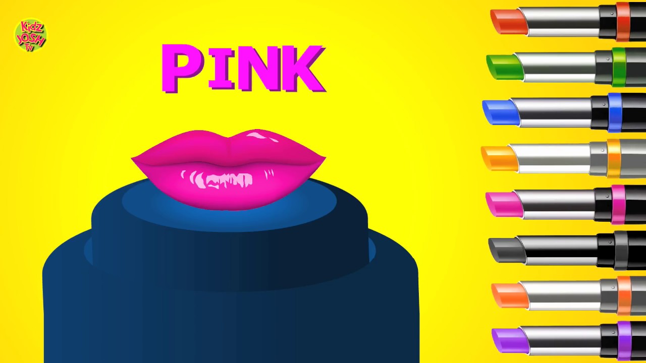 Learn Best Lipstick Colors for children👄| Girls Makeup Lipstick Colours ...