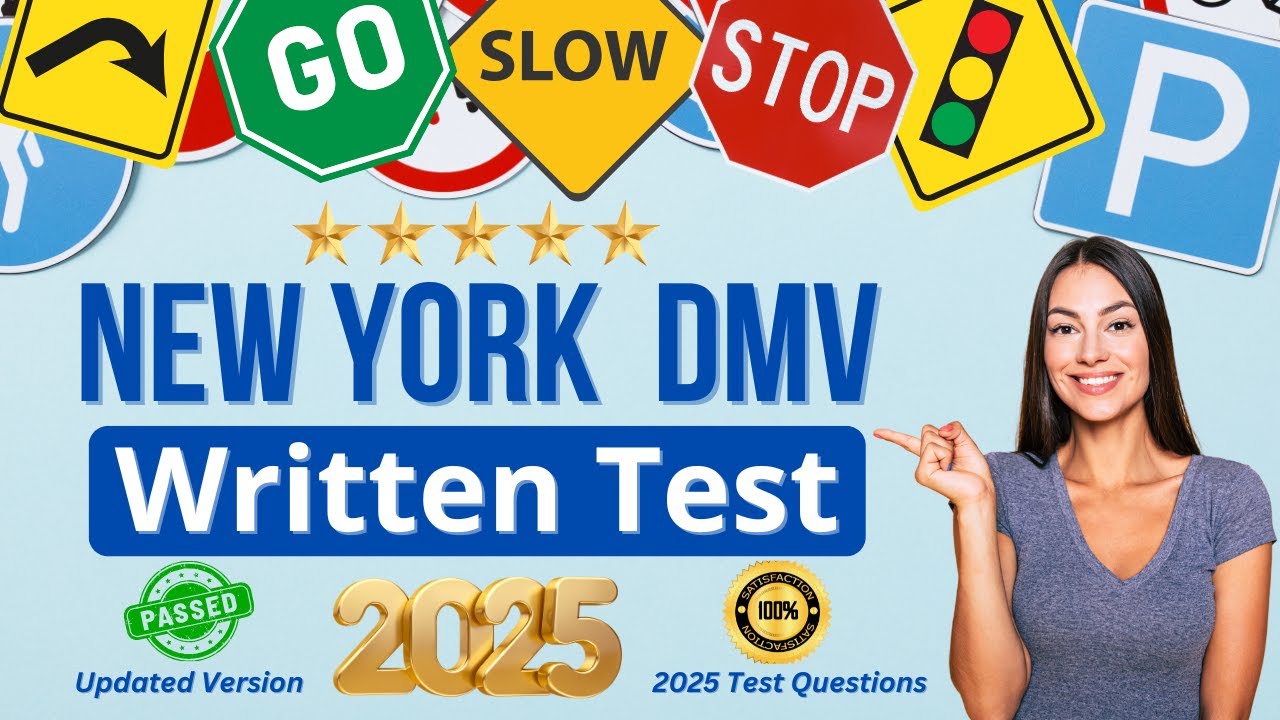 2025 New York DMV Written Test (MUST KNOW Updated Questions & Answers ...