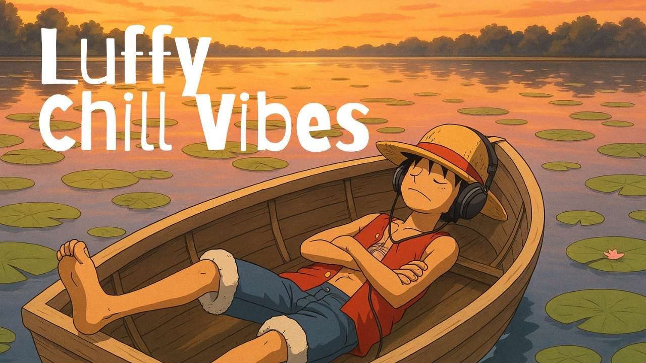 Luffy Chillin’ in Nature 🌿 | One Piece Lofi Beats for Study, Focus ...