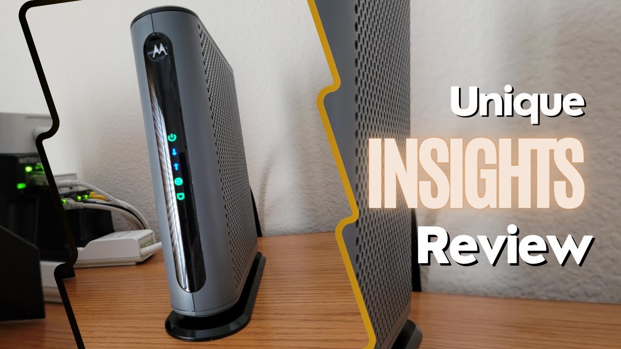 Unique Insights: the Motorola B12 Cable Modem - YouTube
