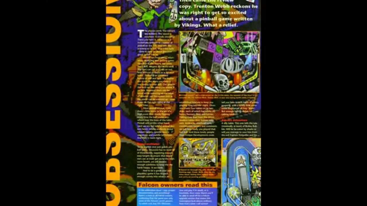 obsession for Atari STE (scans) - YouTube