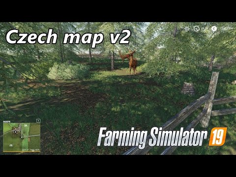 FS19 Czech map V2 - YouTube
