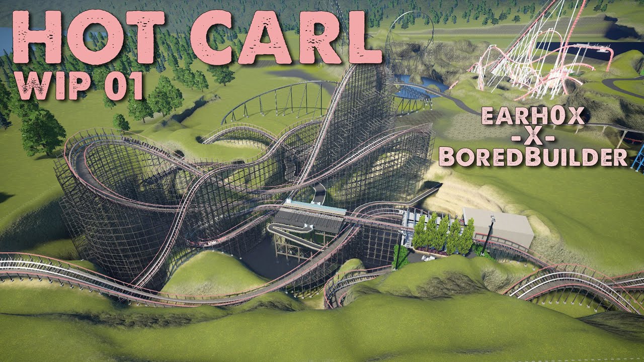 Hot Carl WIP POV 01. PlanCo Coaster POV - YouTube