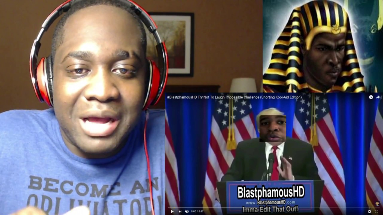 #BlastphamousHD Try Not To Laugh Impossible Challenge (Snorting Kool ...