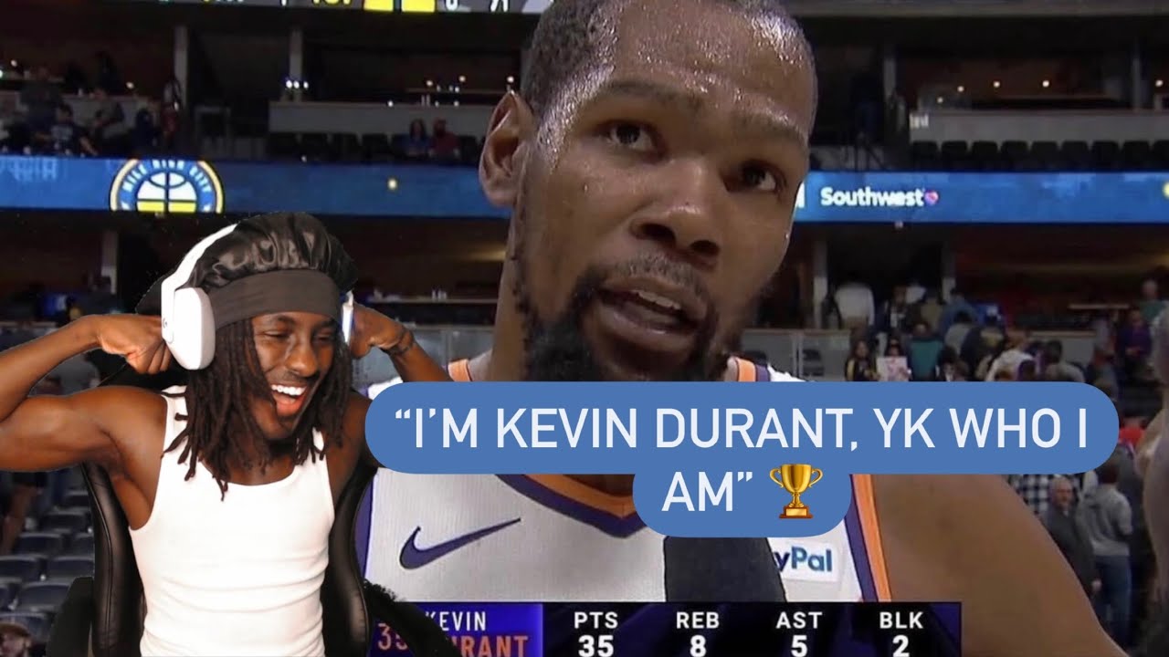 KD GAME WINNER ON NUGGETS! Suns At Nuggets Highlight Reaction - YouTube