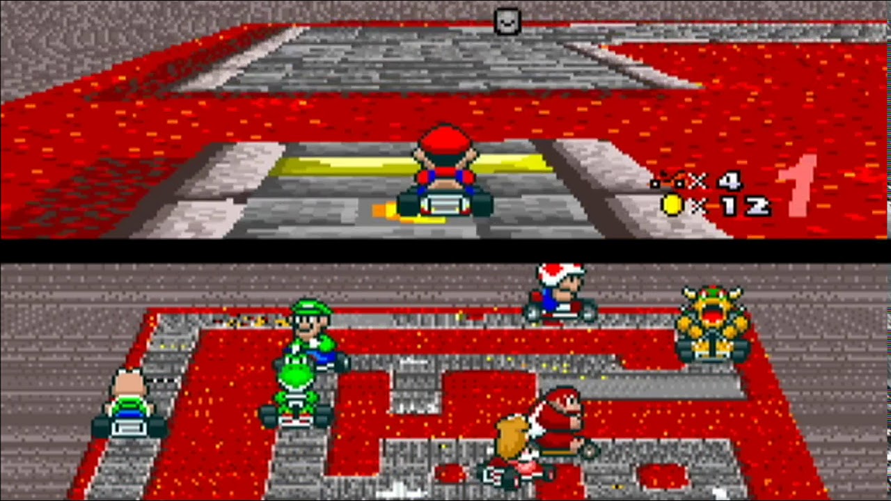 World of Playthroughs: Super Mario Kart: Flower Cup (50cc) - YouTube