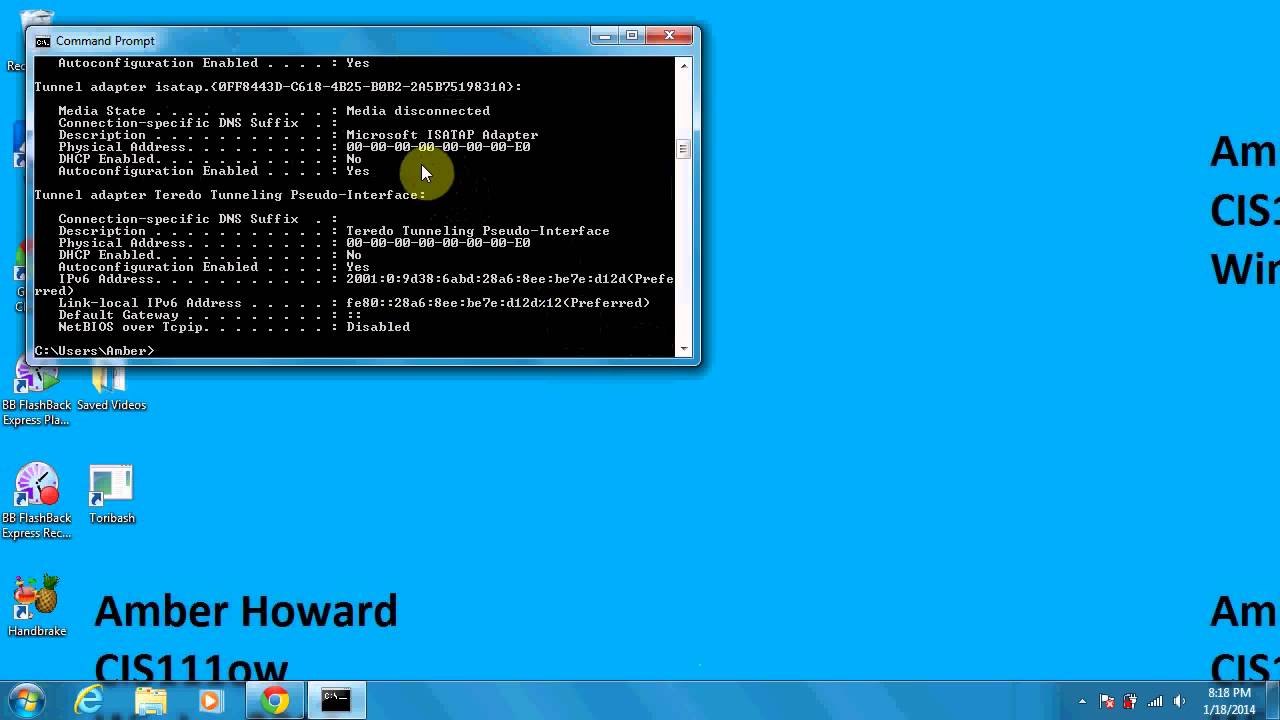 Ipconfig Youtube