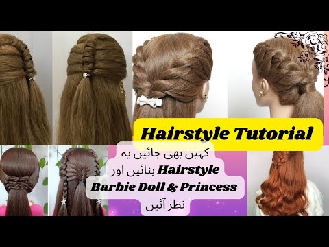 Hairstyles|Hairstyle for girls|Hairstyle Tutorial|Simple hairstyle ...