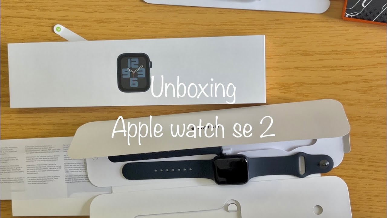 UNBOXING APPLE WATCH SE 2 #Midnight - YouTube