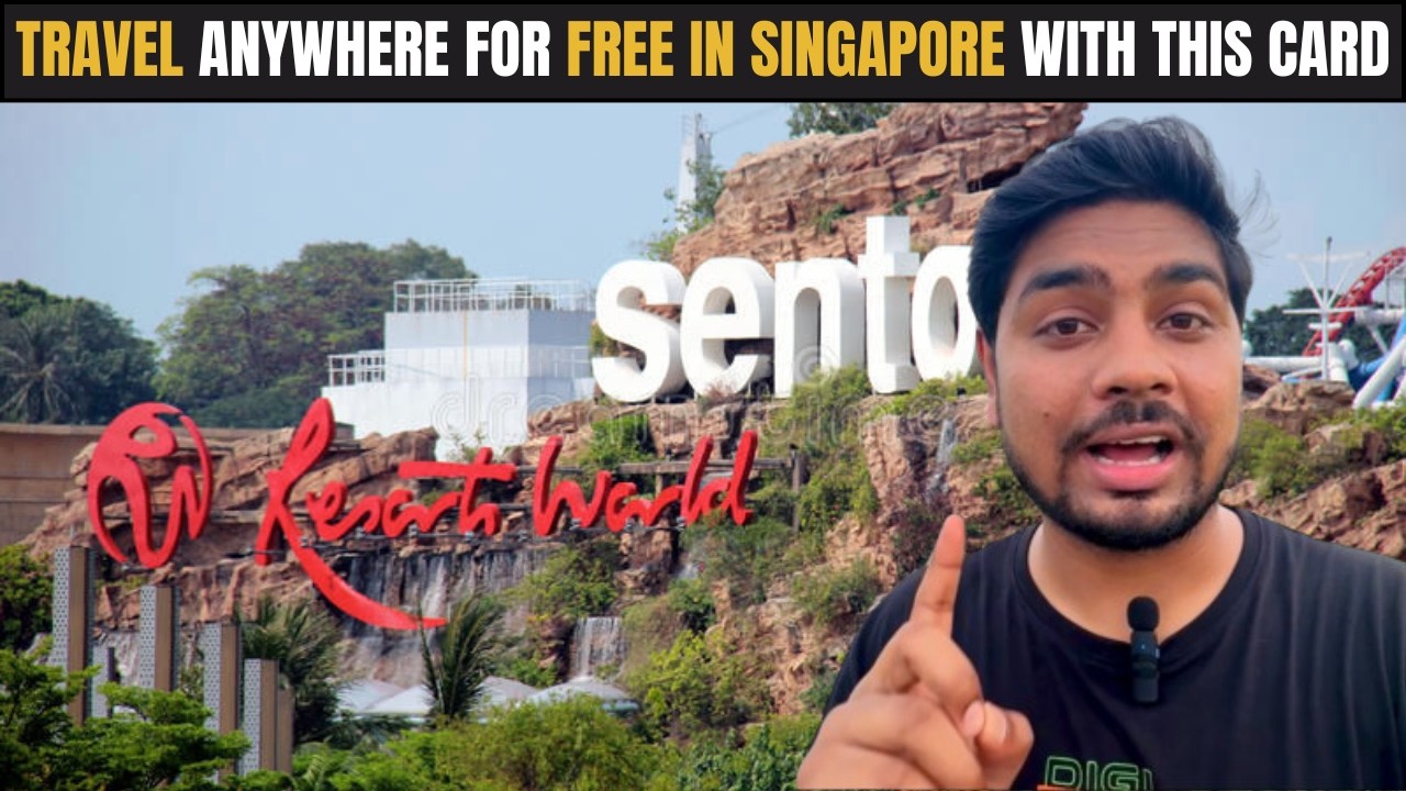 Traveling to SENTOSA ISLAND by SINGAPORE MRT/LRT Metro | Indian Tourist ...