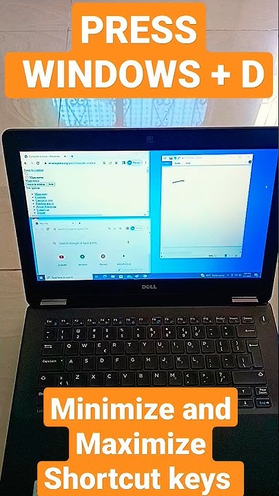 Minimize and maximize shortcut keys|laptop me minimize maximize kaise ...
