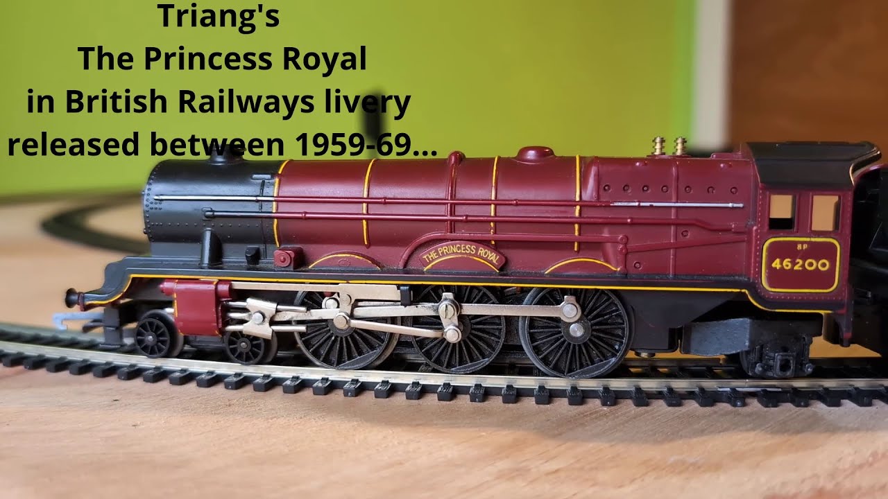 TRIANG THE PRINCESS ROYAL OO GAUGE MODEL TRAIN - YouTube