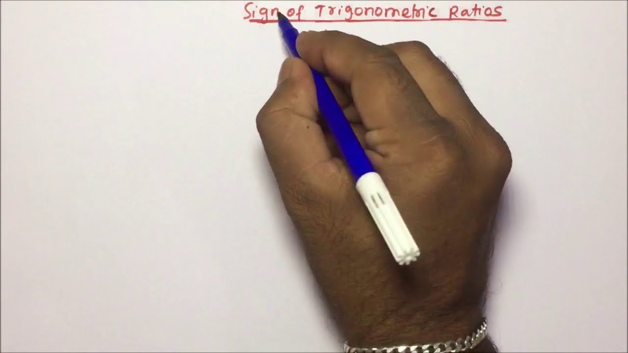 Trigonometry sign change | Basics | Part-03 | Pratik Shrivastava - YouTube