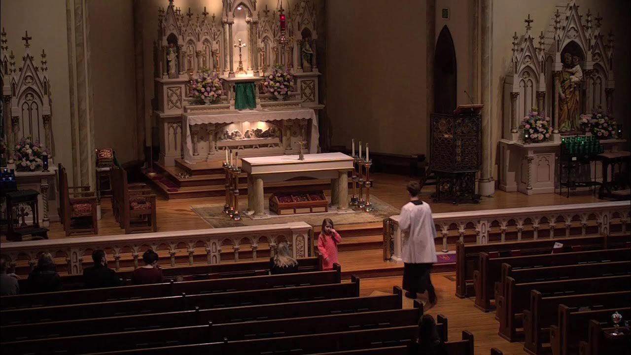 Sunday 9 AM Mass, St. Patrick Church, Columbus, Ohio February 11, 2024 - YouTube