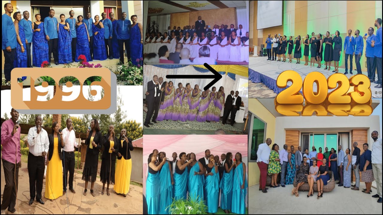 AMATEKA YA PATMOS Choir mu ncamake - Kuva 1996 kugeza 2023 - YouTube