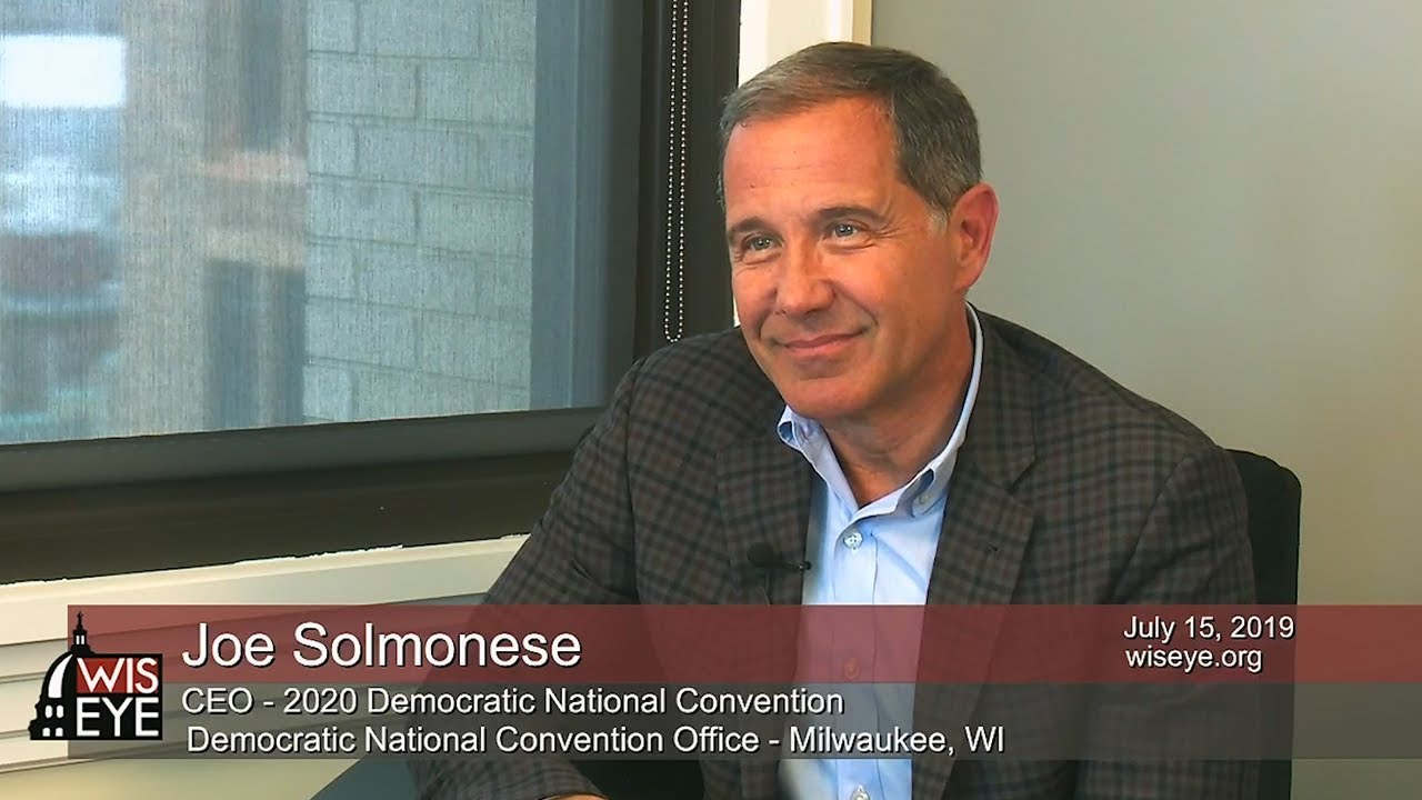 Newsmakers: Joe Solmonese Previews the 2020 DNC - YouTube