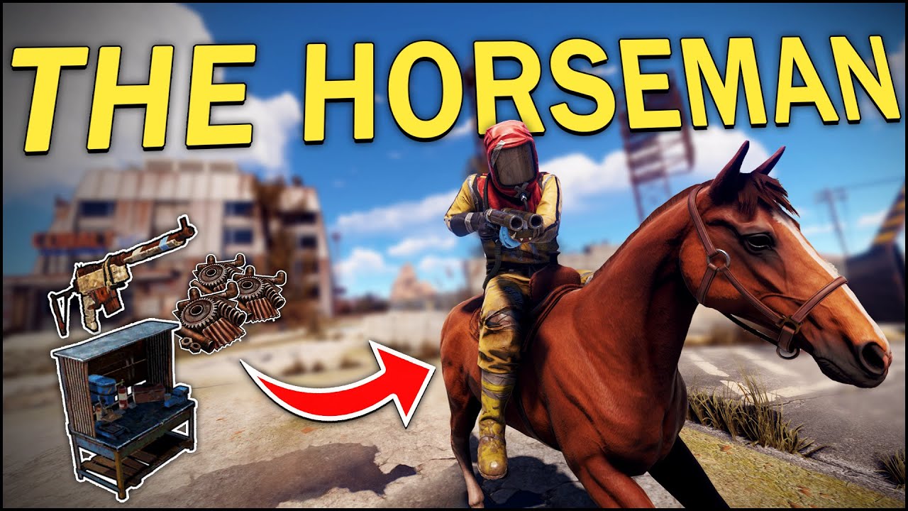 THE HORSEMAN of DEATH! - Rust Solo #2 - YouTube