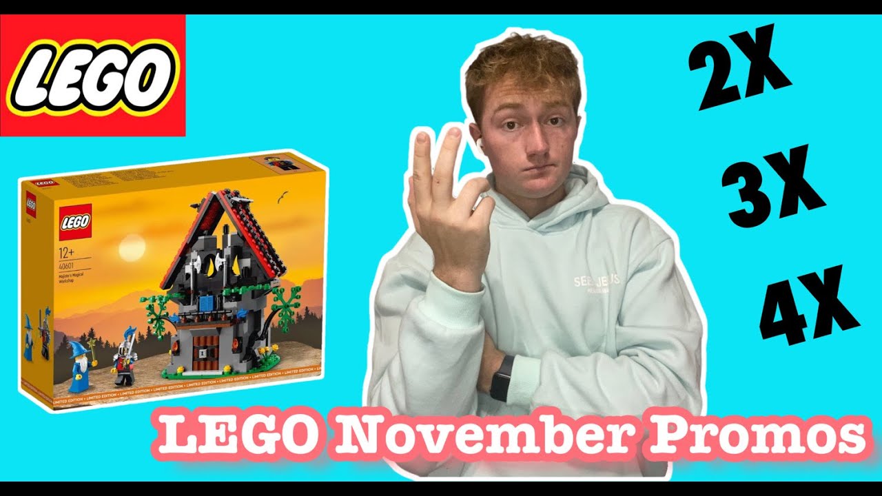 NEW LEGO NOVEMBER PROMOS & DEALS - YouTube