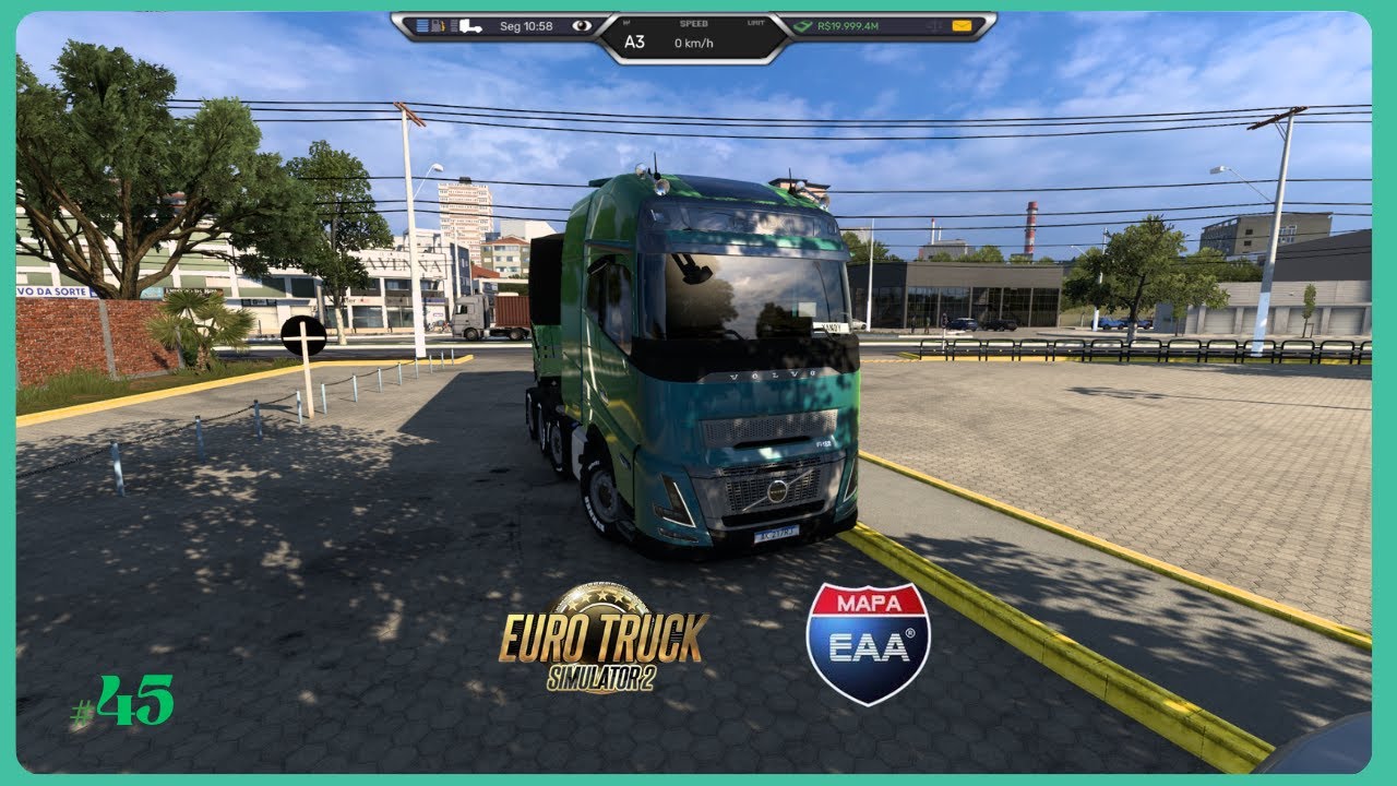 #45 MAPA EAA, ETS 2, 1.55, com BEAM EYE TRACKER.. - YouTube